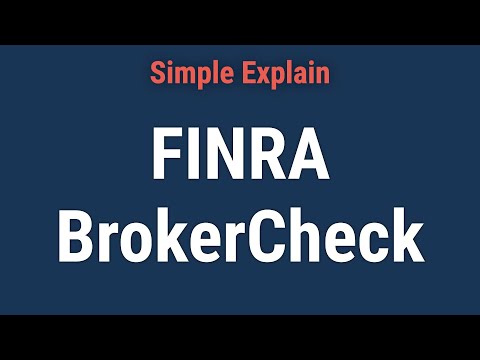 FINRA BrokerCheck: What It Means, How It Works