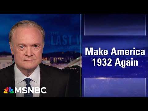 Lawrence: Trump plunging stock market to its ‘Make America 1932 Again' moment