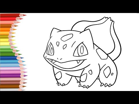 Coloring Pages Bulbasaur | All Pokemon #1