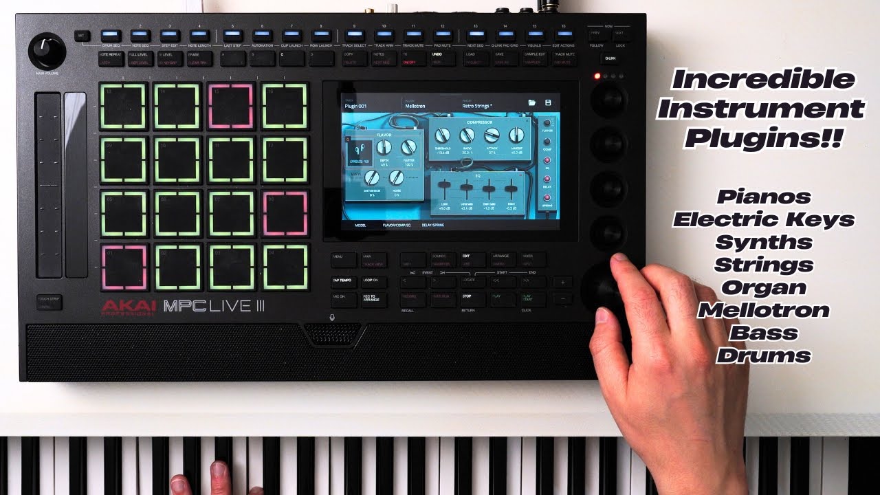 MPC Live 3: Instrument Plugins & Presets