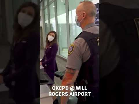 OKCPD at Will Rogers Airport #Shorts