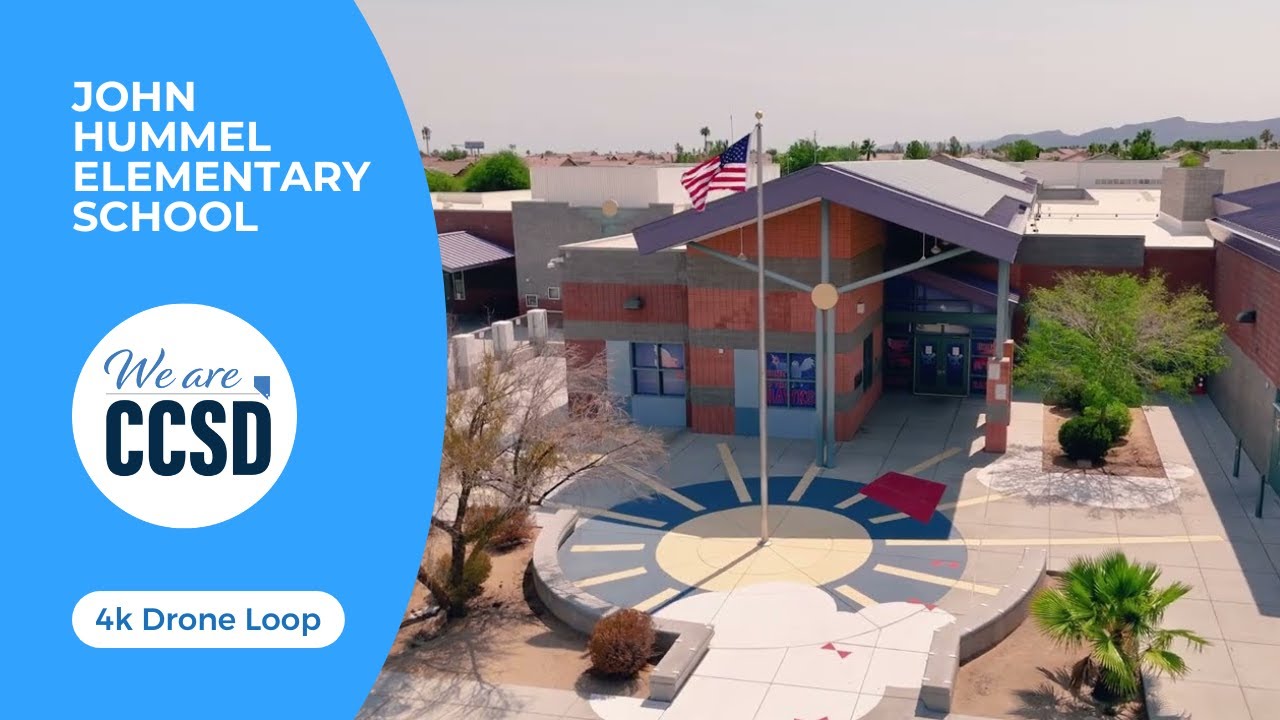 John R. Hummel Elementary School - 4k Drone Loop