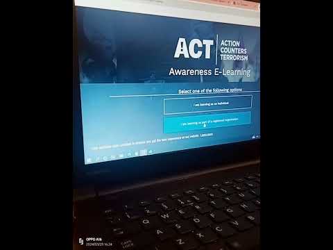 How to get ACT certificate online for SIA holder in UK #act #learning #security