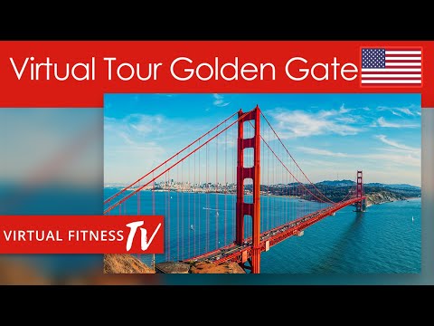 Virtual Tour of Golden Gate Bridge - San Francisco - Walking Tour with the Best Photo Spots
