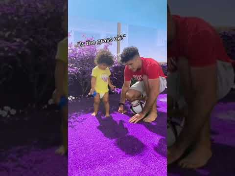 She was confused why the Grass changed colors #shorts
