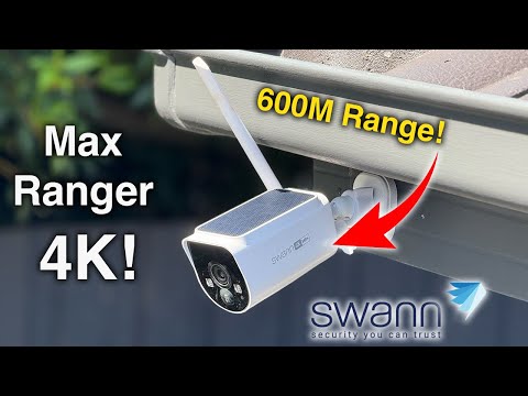 Ultimate Security Cameras! Swann MaxRanger4K Cameras with Solar Panels Review