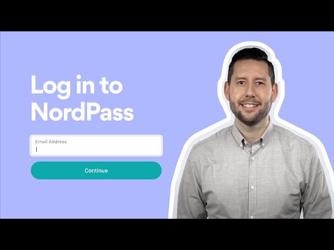 How to Log in to NordPass