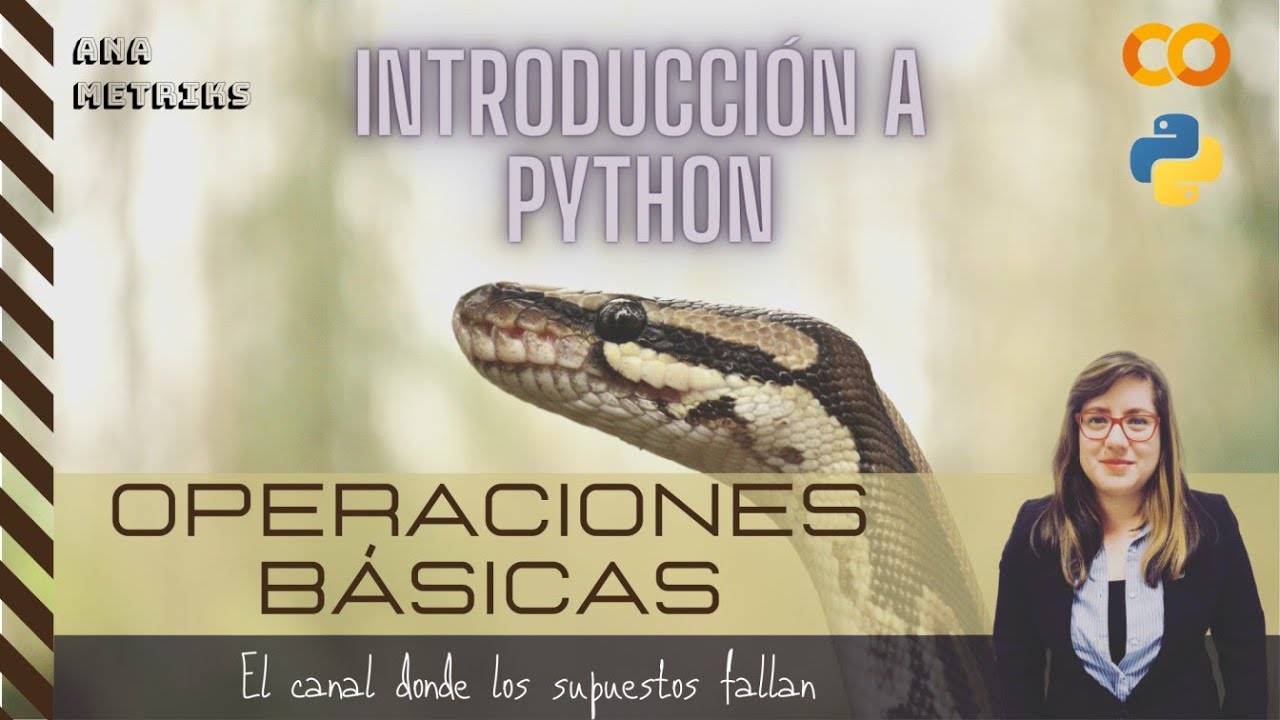 Operaciones básicas con Python