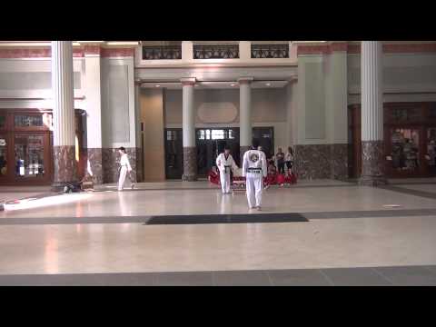 Hwarang Tigers Taekwondo Demo Team 2012 at Astros, Houston Texas Part 2