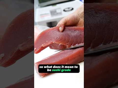 Sushi Grade EXPLAINED!! #sushi #beef #fish #tuna #wagyu #cooking #bbq #eats #food #japanesewagyu