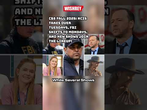 CBS Fall TV Schedule 2023: Major Changes & New Shows #shorts #TV