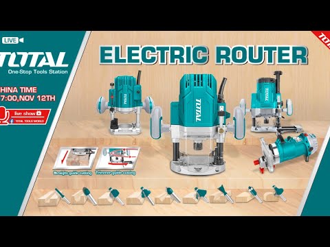 Electric Router - Total 1600W TR111216 Electric Router Retail Trader ...