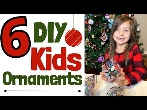 6 DIY Christmas Ornaments Your Kids Can Make - Cricut Optional