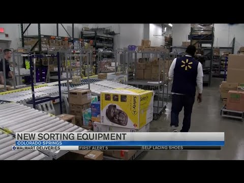 Walmart using technology to speed up shopping