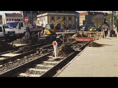 BKK -🚊- 24/28-as villamos felújítása / Reconstruction of tramway Line 24/28 (Budapest)