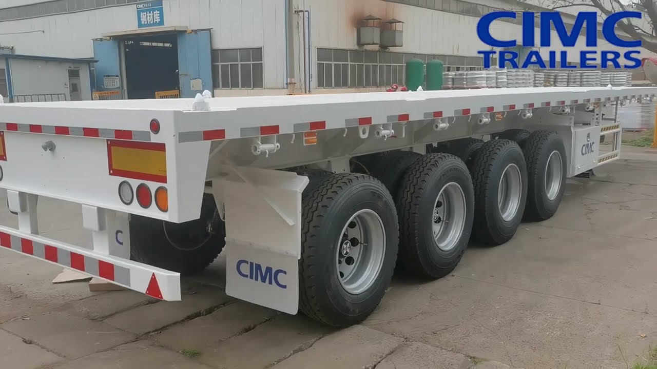CIMC Flatbed Semi Trailer for Sale