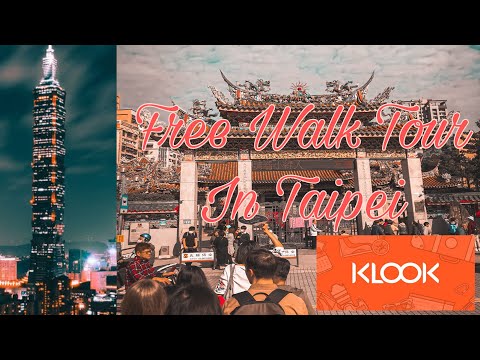 Free Walk Tour Via Klook in Taiwan 🇹🇼