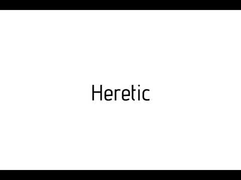 How to pronounce Heretic / Heretic pronunciation