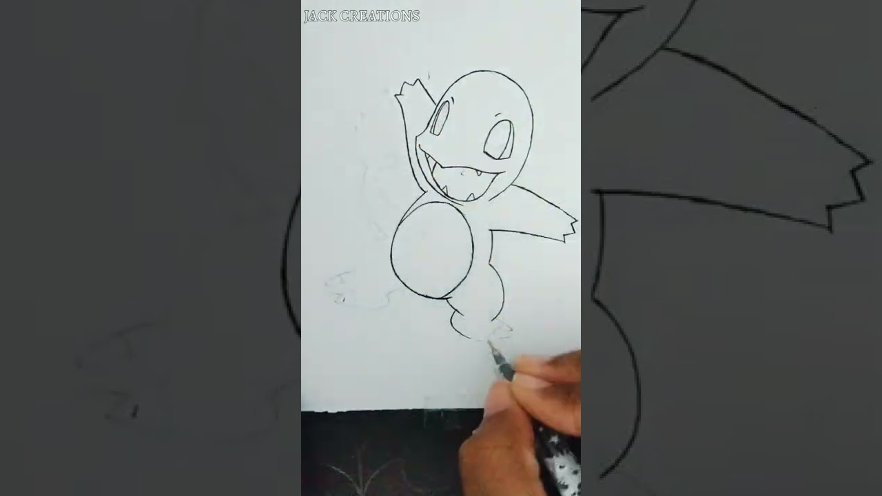 Charmander drawing #pokémon #fire #charmander