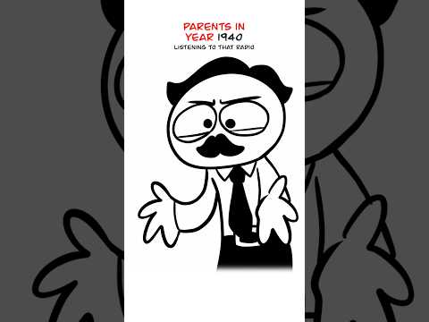 Parents 😅 (Animation Meme) Anim: RedFlowerCrown #shorts