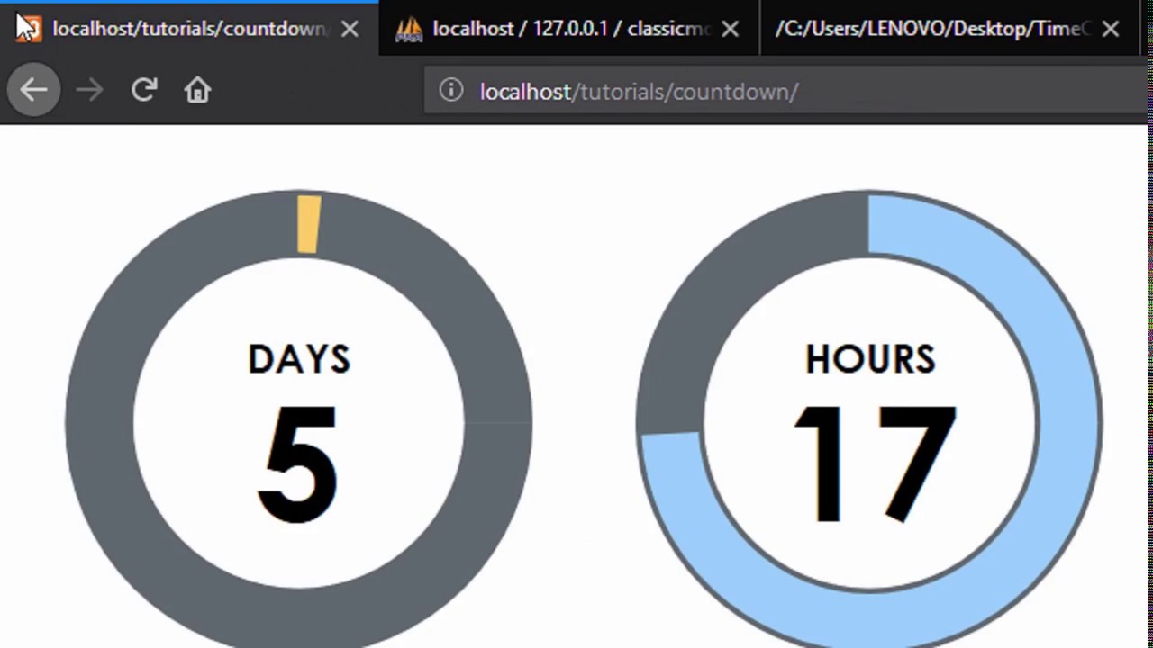 Dynamic countdown timer - PHP & MySQL, jQuery