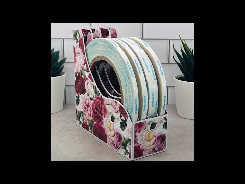 Assembly Tutorial for the Tape Roll Holder box