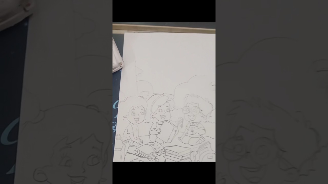 Boys And Girl Reading✨ Vector Art, Icons, and# Graphics for   kids# drawing