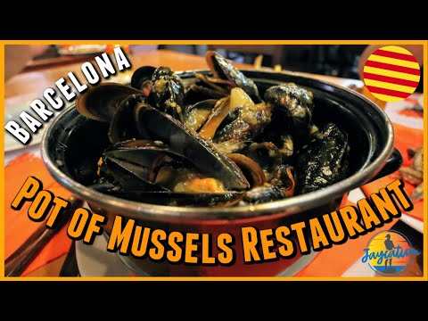 UNIQUE RESTAURANT IN BARCELONA - La Muscleria Specialty Steamed Mussels
