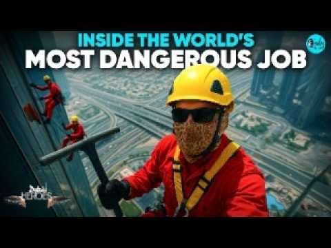 Meet the Man Who Cleans Dubai’s Sky-High Towers | Surprise gift | Dubai Heroes Ep3 | CurlyTales ME