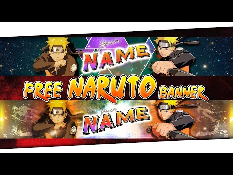 Free Naruto Anime YouTube Banner | Free Download | Free Template