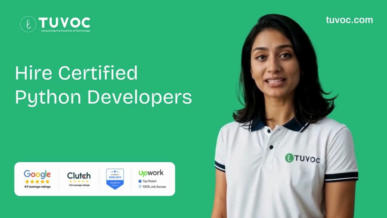 Hire Expert Python Developers | Tuvoc Technologies | Scalable & Secure Solutions
