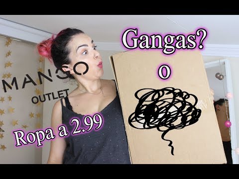Unboxing GANGAS! Mango OUTLET ; ropa a 2.99€