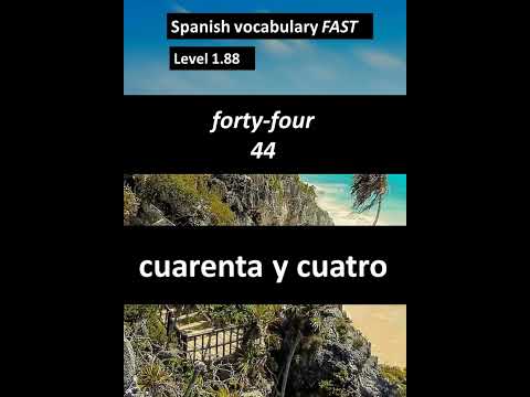 FORTY / CUARENTA #español #spanish