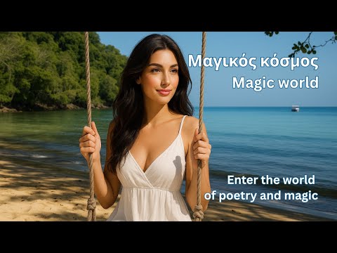 Magic World – Μαγικός κόσμος - A Magical Greek Song About Innocence & Dreams | Poetic Lyric Video