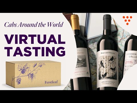 Cabernet Around the World in 60 Minutes - Virtual Tasting