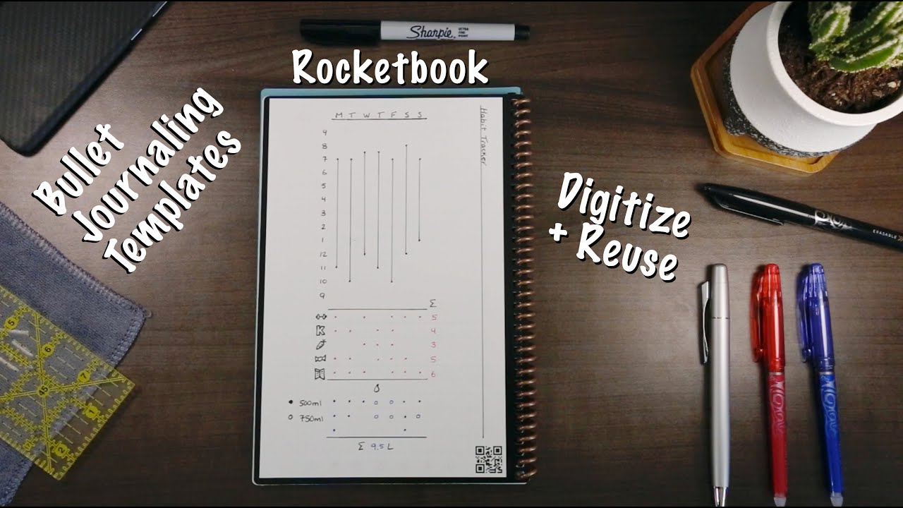 How I Bullet Journal in My Rocketbook: Weekly Templates and Reasoning