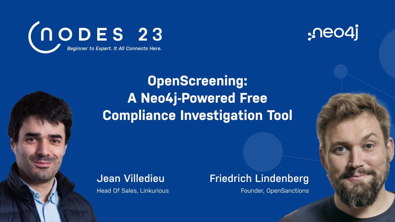 Video: NODES 2023: OpenScreening: A Neo4j-Powered Free Compliance Investigation Tool - Graph ...