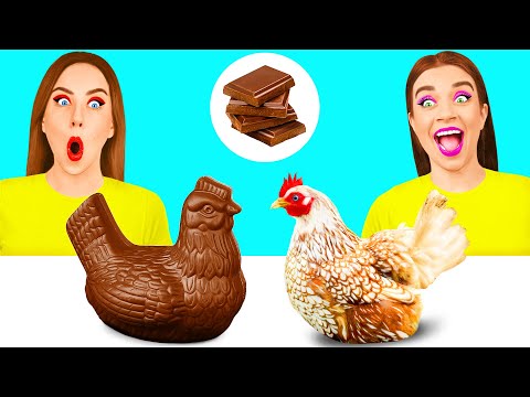 Défi Chocolat vs Réalité Nourriture | Situations Alimentaires Amusantes par BooBoom Challenge