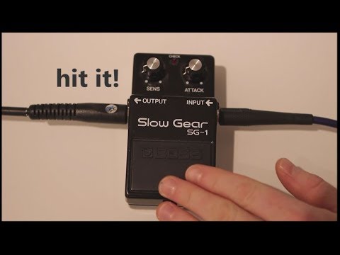 Boss SG-1 Slow Gear - ranked #34 in Volume Effects Pedals | Equipboard