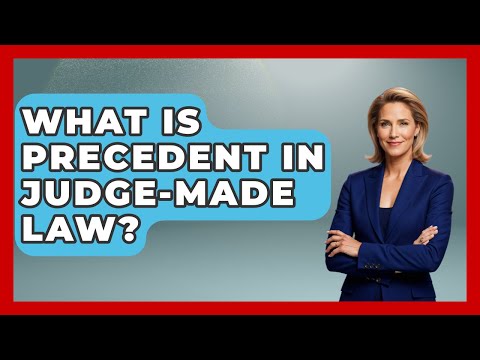 What Is Precedent In Judge-Made Law? - Learn About Libertarianism