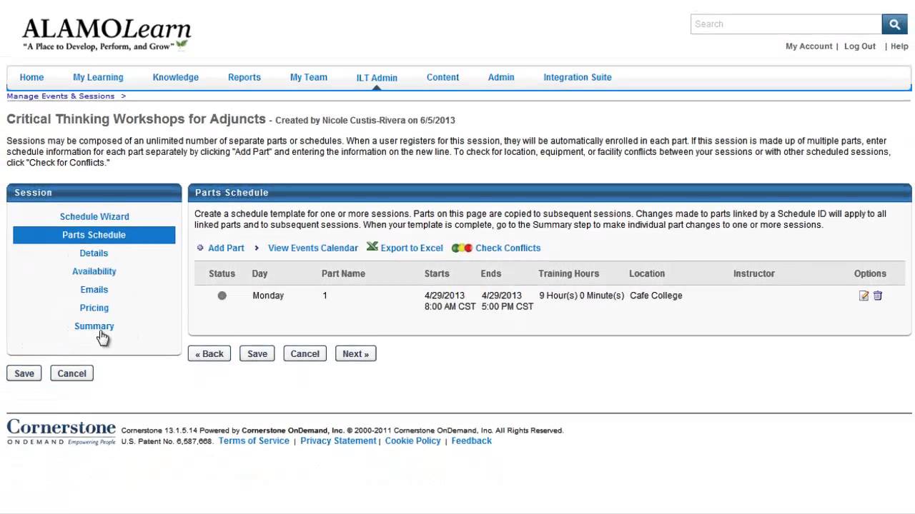 Creating Multiple Sessions