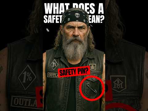 What Does It Mean When a Biker Wears a Safety Pin? 🧷🏍️💬