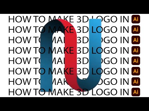 3D N Logo Design Super Easy Techniques For Experts & Beginners - Adobe Illustrator Tutorial