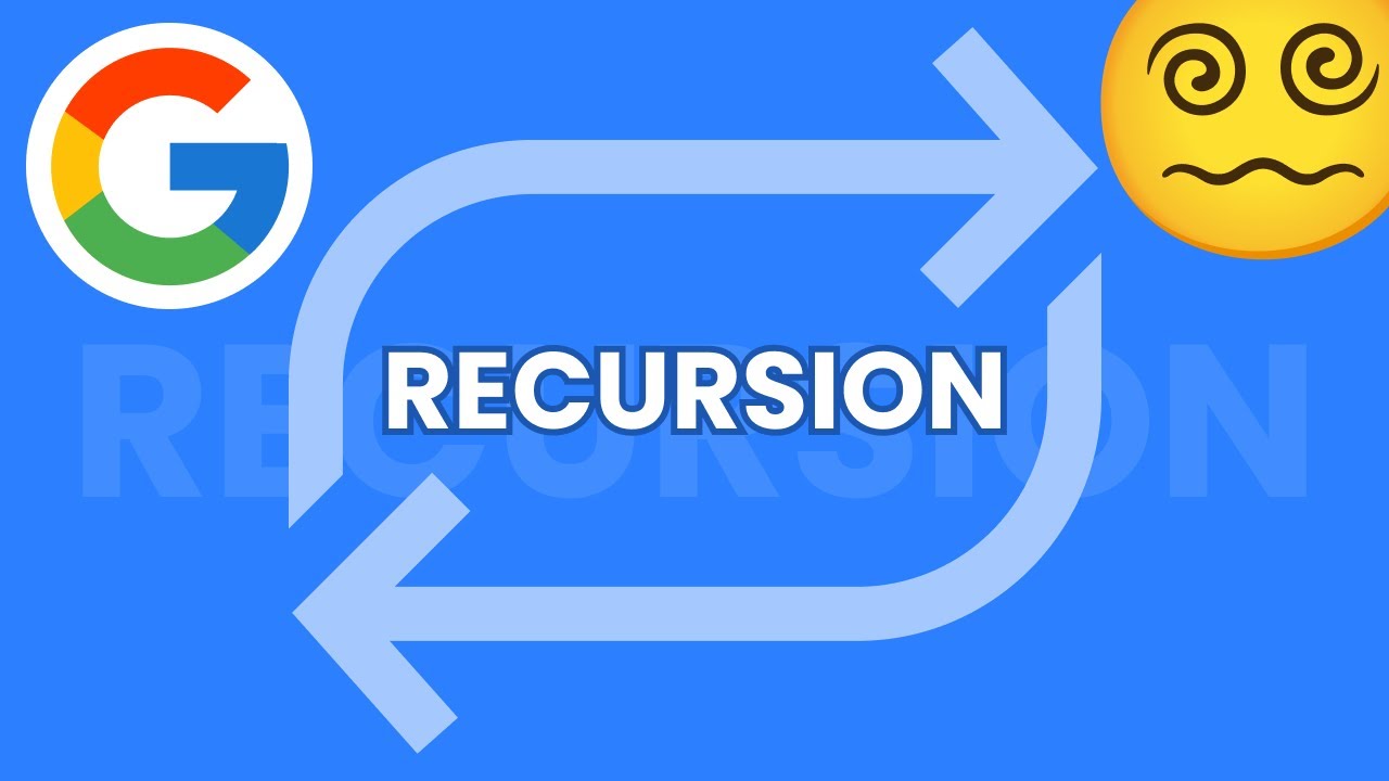 Recursion Explained by Google | Fun Google Secrets