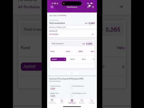 30 Days Result | How much did I made? | Al Meezan Mutual Funds Investment | #mutualfunds