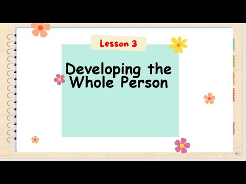 SHS PERSONAL DEVELOPMENT-Q1 LESSON 3-Developing the Whole Person's Evaluate One’s Personality