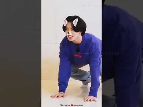 JK cute insta trending reel | JK roaring in Run bts ep 128 | Jungkook reel | Meowww | Bunny kookie