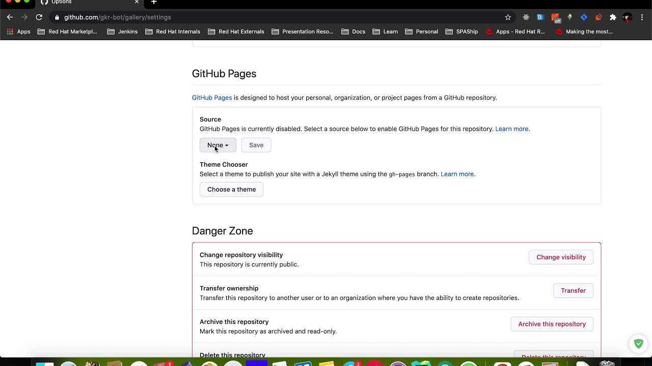 Github Pages Gallery Demo