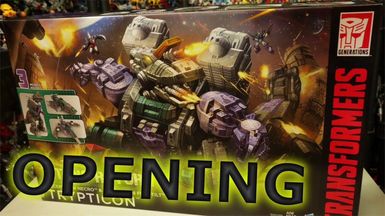 OPENING: Transformers Generations Titans Return Trypticon