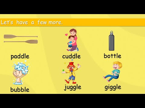 Lots of words that end with the ul sound. Conversation for grade 1.